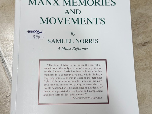 Manx Memories and Movements book | Sale/Clearance | Isle of Man Souvenirs